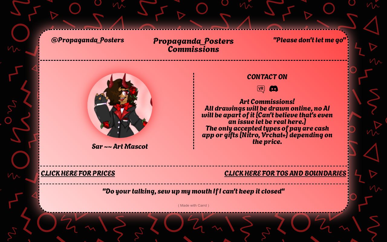 Propaganda_Posters Commissions